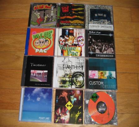 RARE PUNK MUSIC OUT OF PRINT OOP Special Limited Edition Import CDs